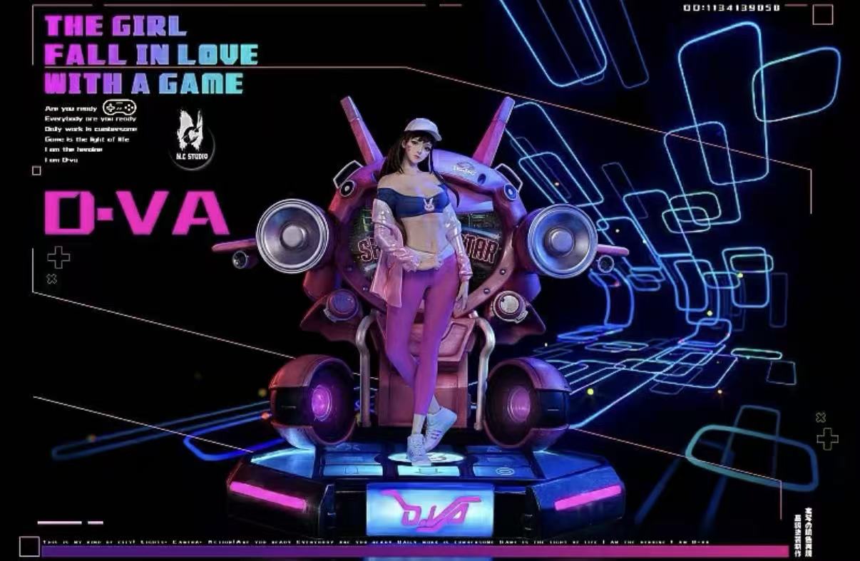 NC Studio Overwatch D.Va Resin Statue – Figure Fetch